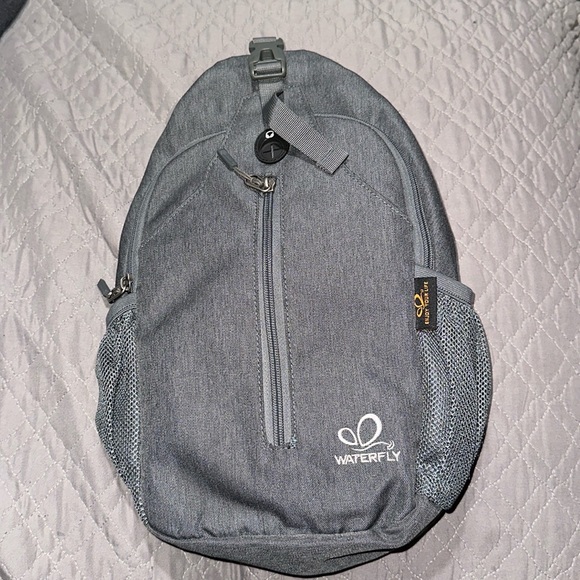 Waterfly | Bags | Waterfly Gray Crossbody Sling Backpack Travel Hiking ...